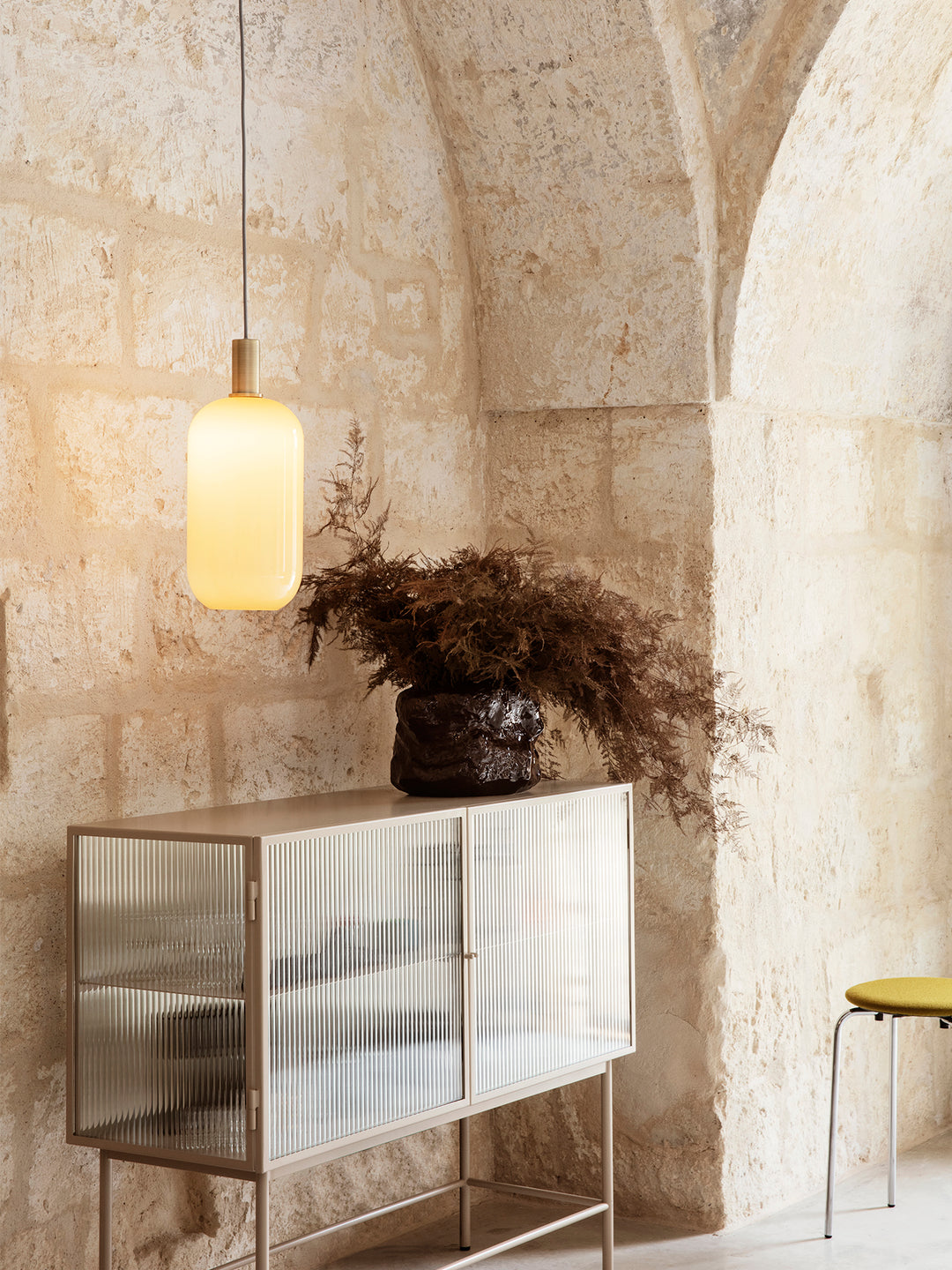 Opal Shade - Tall in Southern Moss by ferm LIVING | Collect Lighting