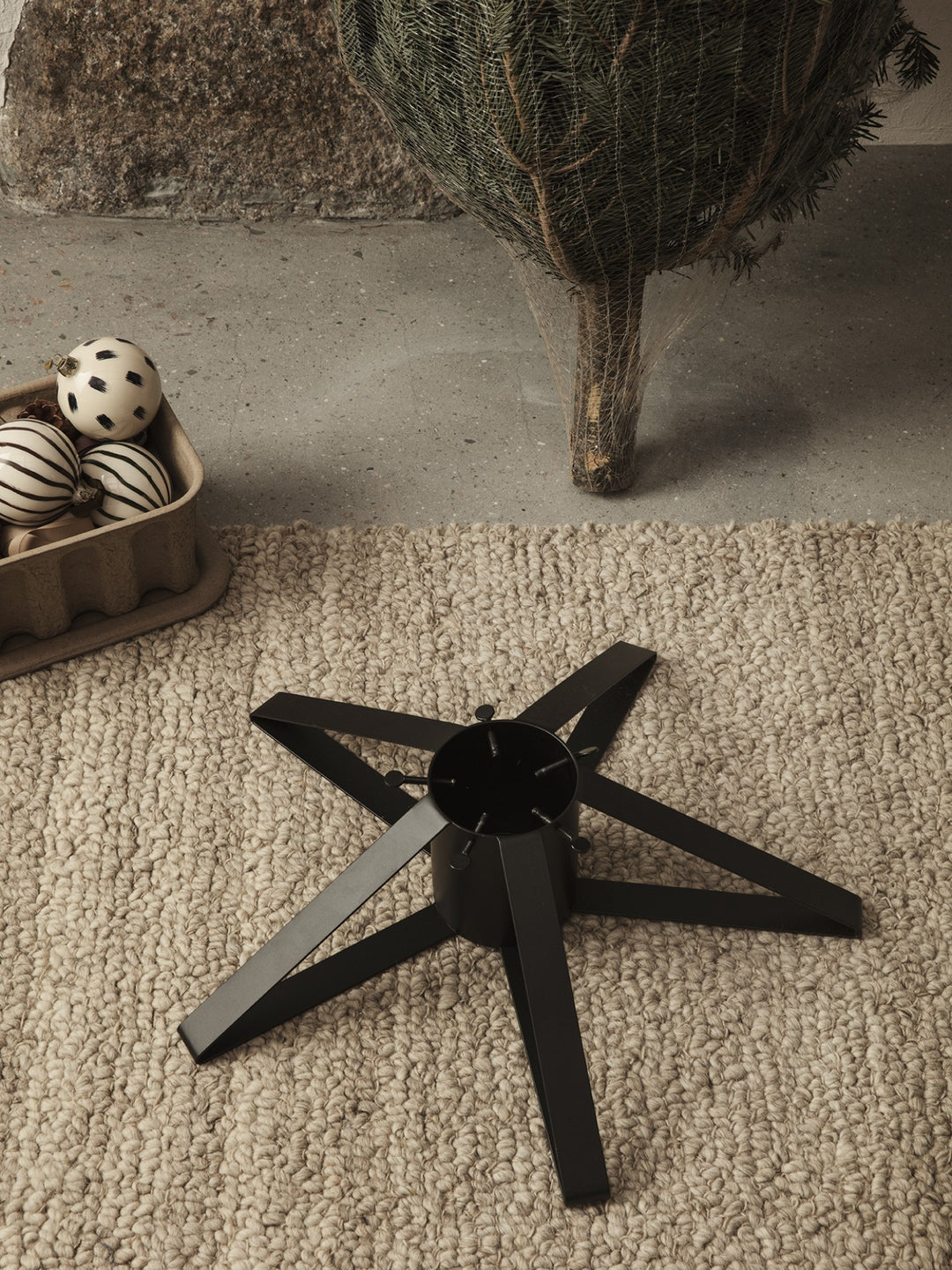 Christmas Tree Foot - Black | ferm LIVING – Ferm Living
